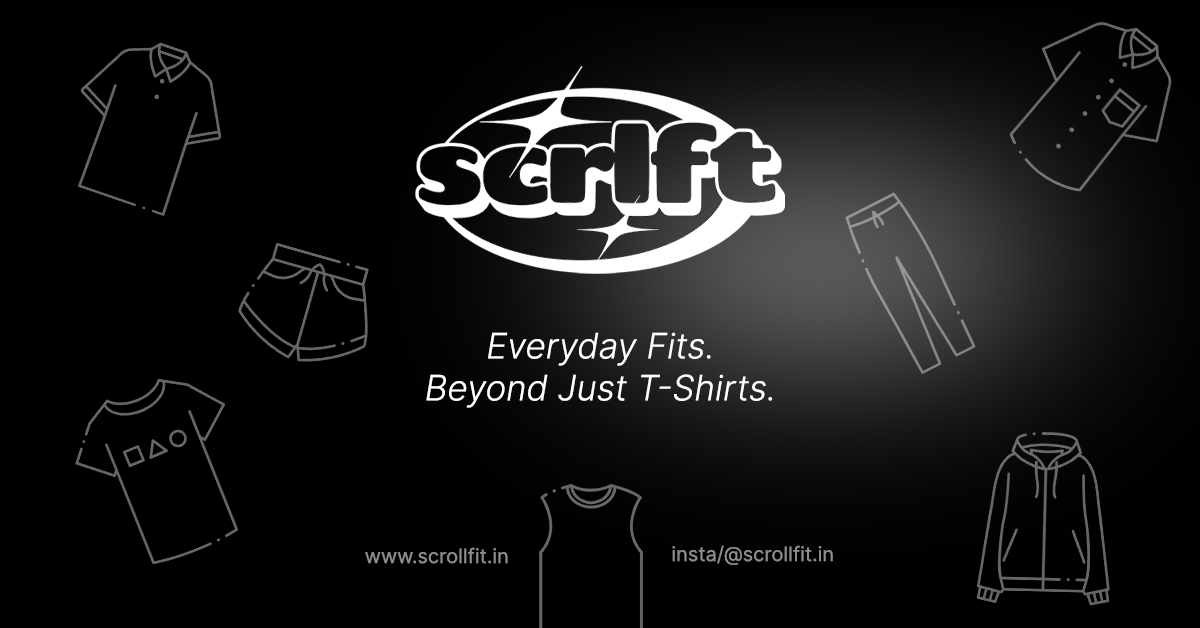 SCROLLFIT | Trending Gen Z T-Shirts, Oversized & Graphic Tees in India ...